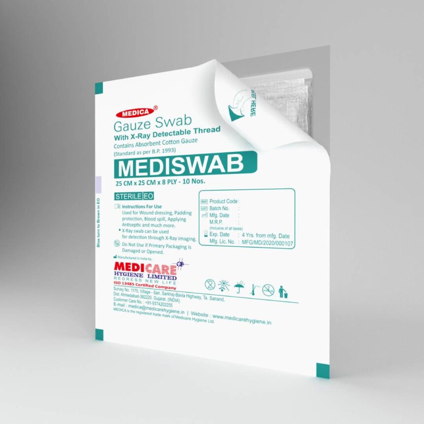 Mediswab - Gauze Swab/Gauze Compress - Leading Manufacturer & Supplier ...